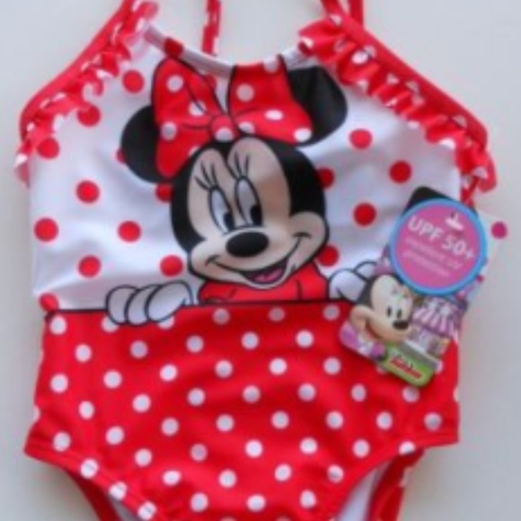 Disney | Swim | Disney Minnie Mouse One Piece Swimsuit | Poshmark